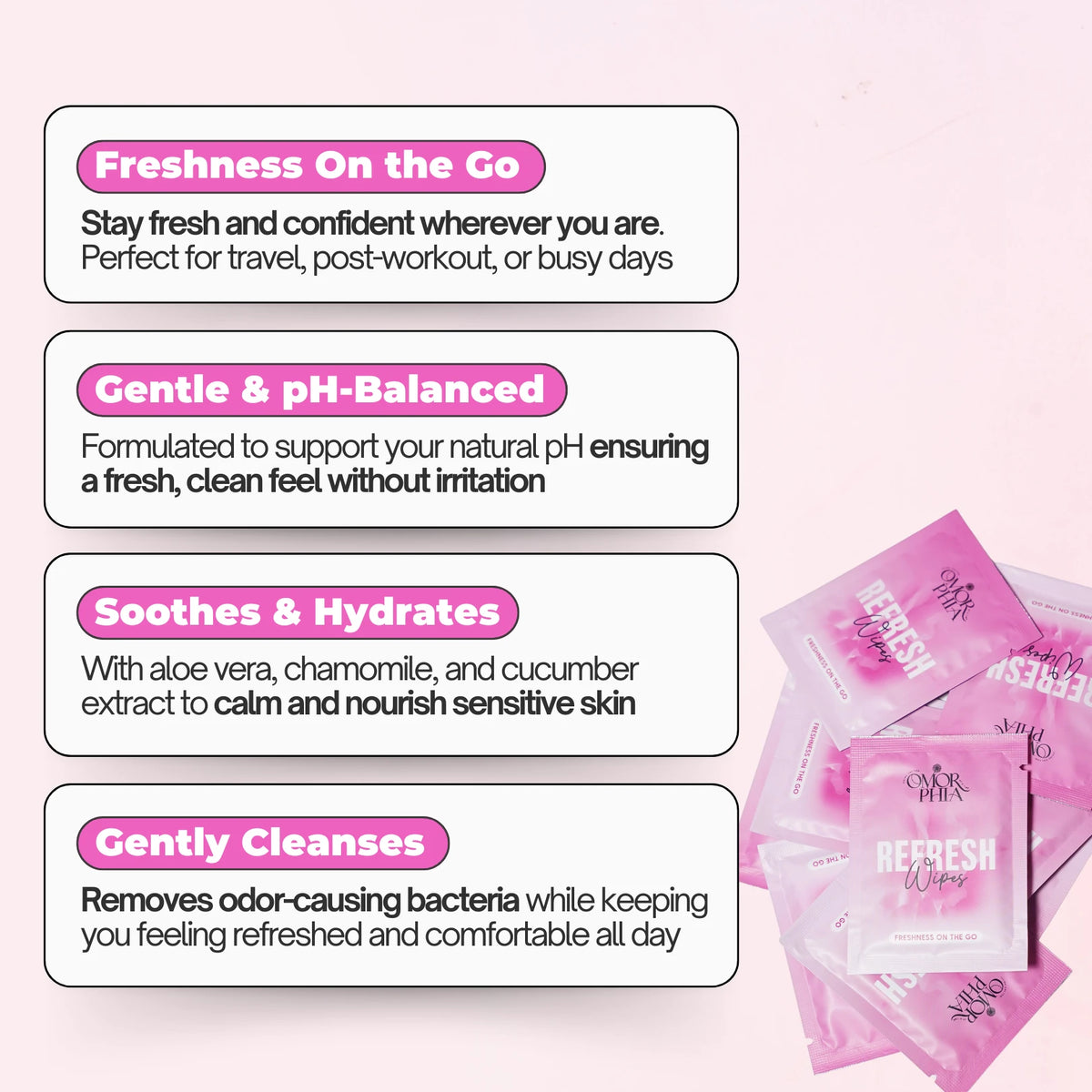 Refresh Wipes – Omorphia